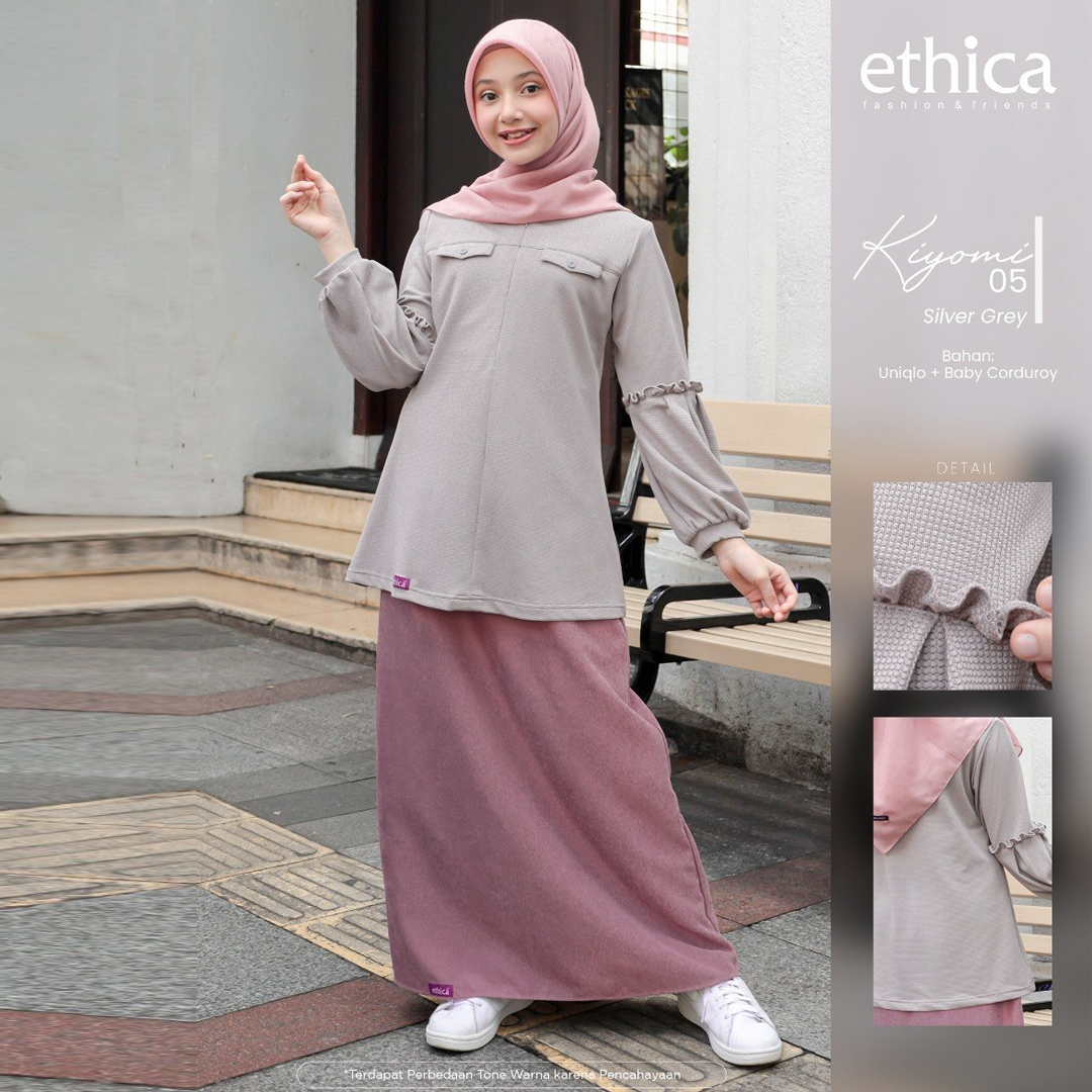 Kiyomi 05 Silver Grey Ethica Collection